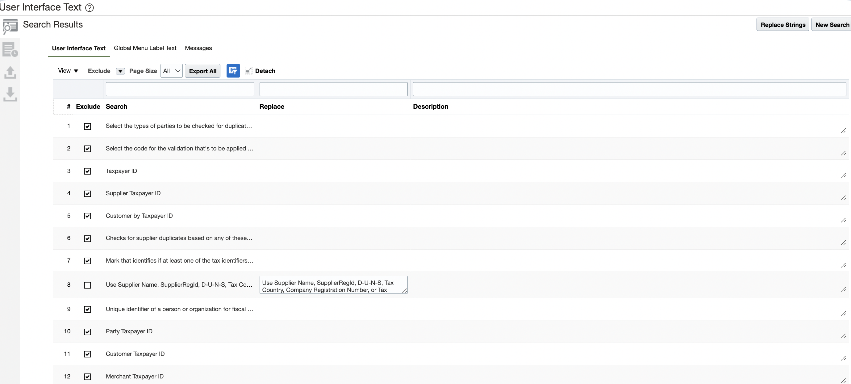 Change Labels on Next Gen Supplier Self Service Registration (Redwood ...