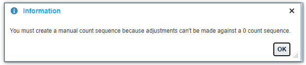 What is the use case of a 'Zero count' Count Sequence? — Cloud Customer ...