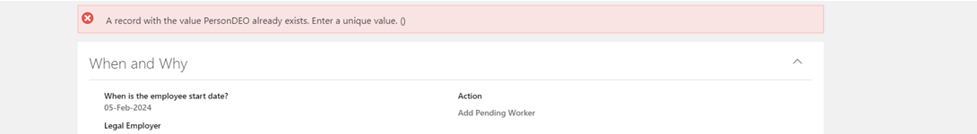 Error on move to HR, Pending worker not created — Cloud Customer Connect