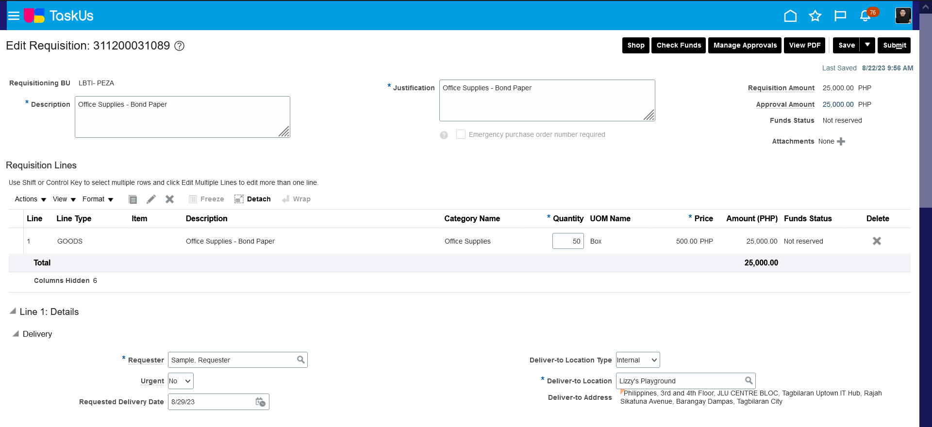 Is it possible to skip Manager's approval using Job Level Hierarchy ...