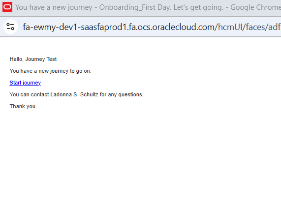 Journey Redwood Notifications Not Enabled With 25a Release — Cloud Customer Connect