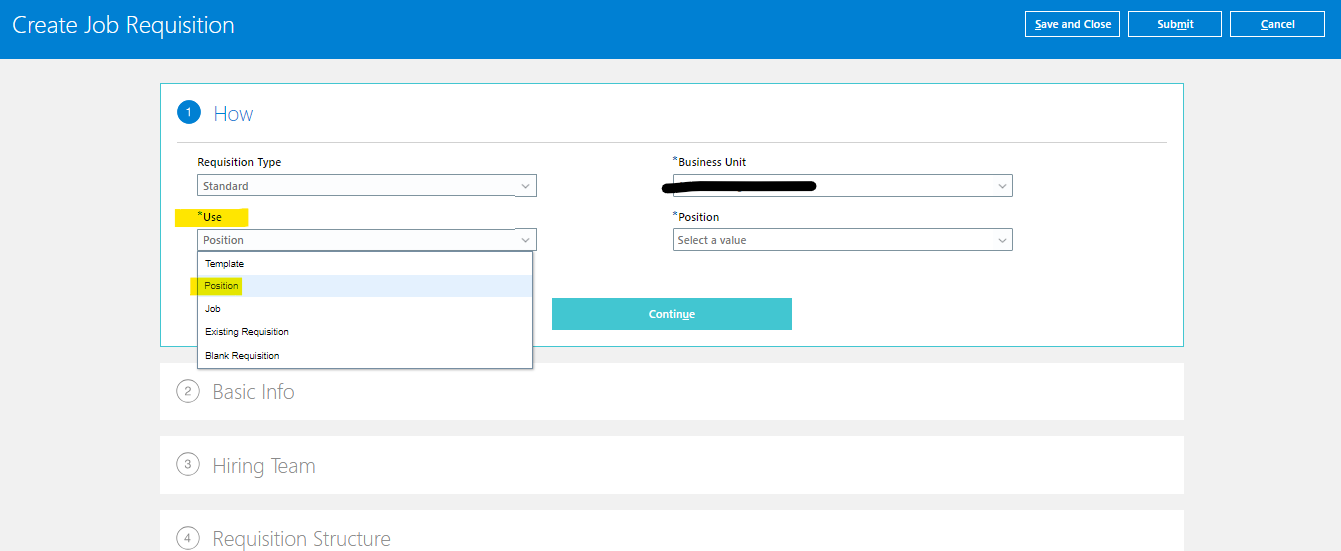 Approval Flow For Job Requisition Based On Position — Cloud Customer