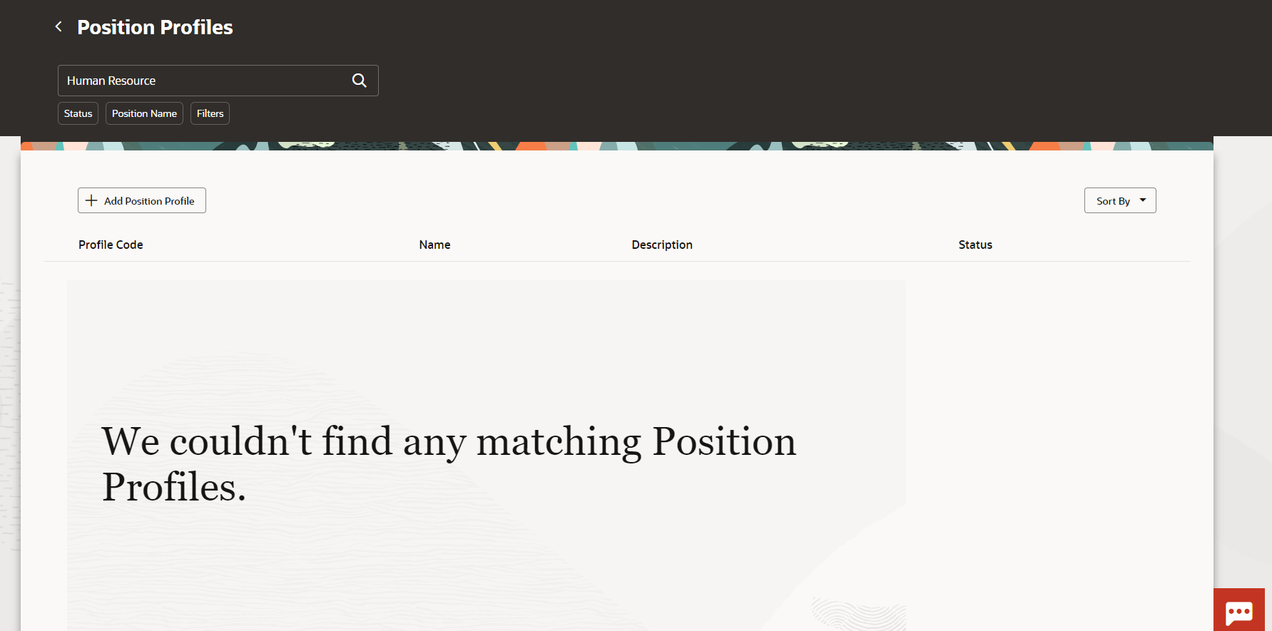 Not Able To View Position Profile In Redwood — Cloud Customer Connect