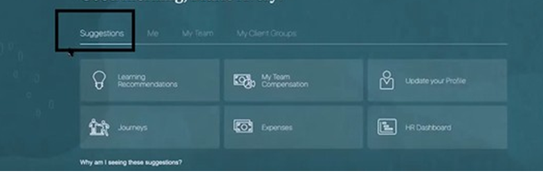 How to Enable "Suggestions" Icon in Employee Home Page — Cloud Customer ...