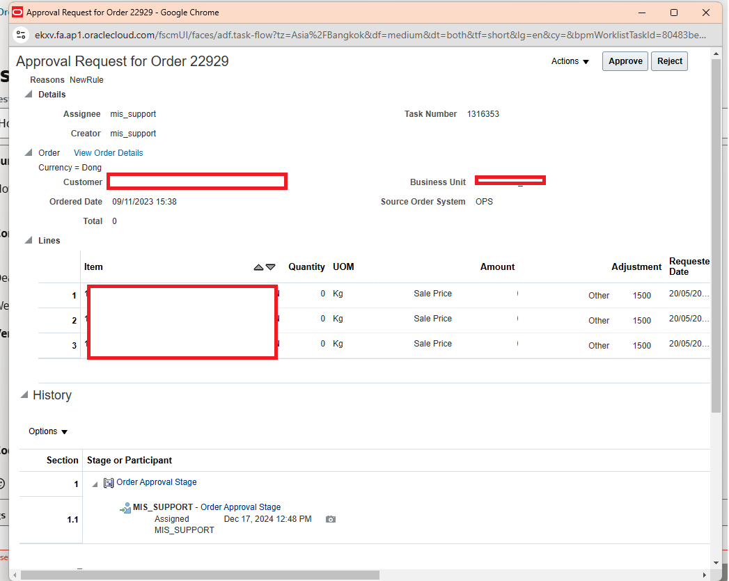 How to config PDF template when approve sale order — Cloud Customer Connect