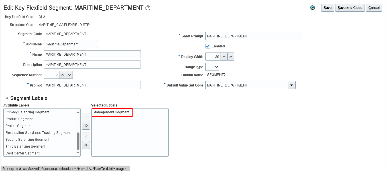 How to restrict custom report using cost center management segment ...