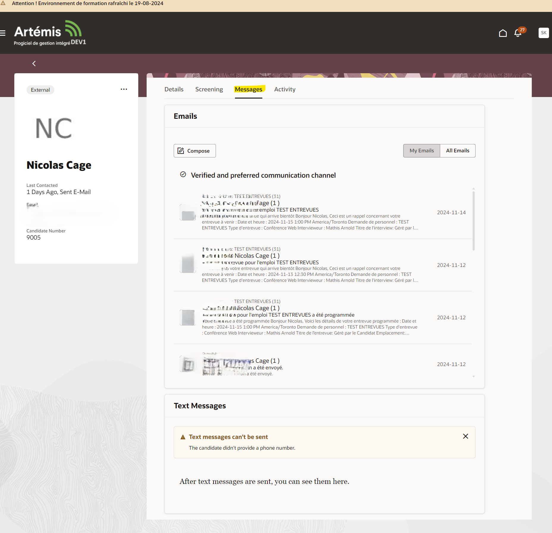 How To Hide Tabs And Sections In The Candidate Profile Under Redwood — Cloud Customer Connect