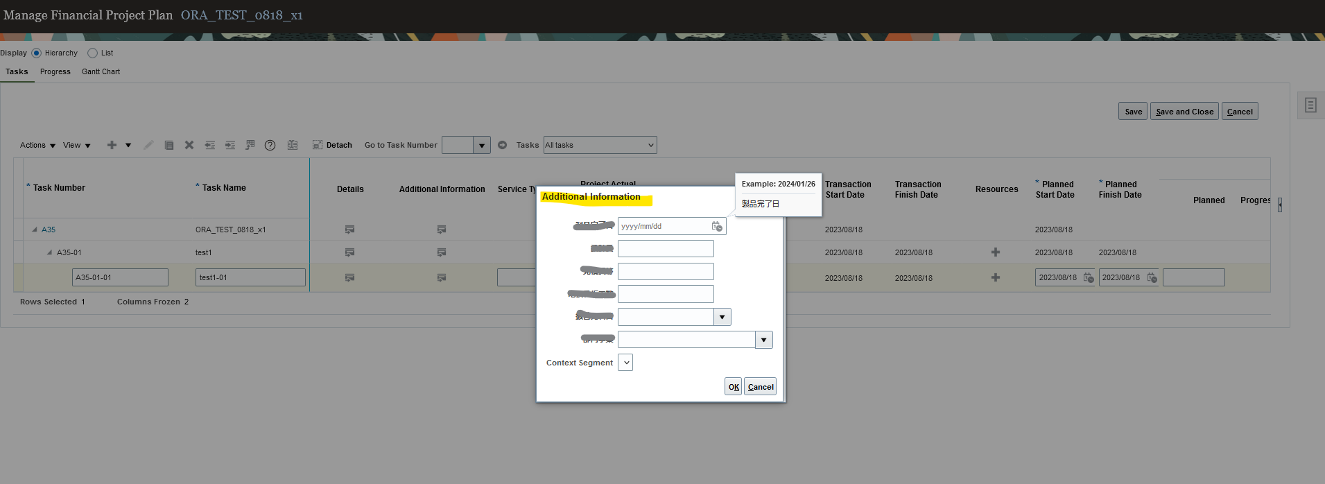 Do You Know Whether Can We Update Project Task Dff With Rest Api Or Not — Cloud Customer Connect