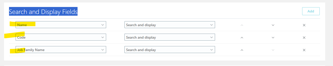 Can we customize the Search and Display Fields in the Job List of ...