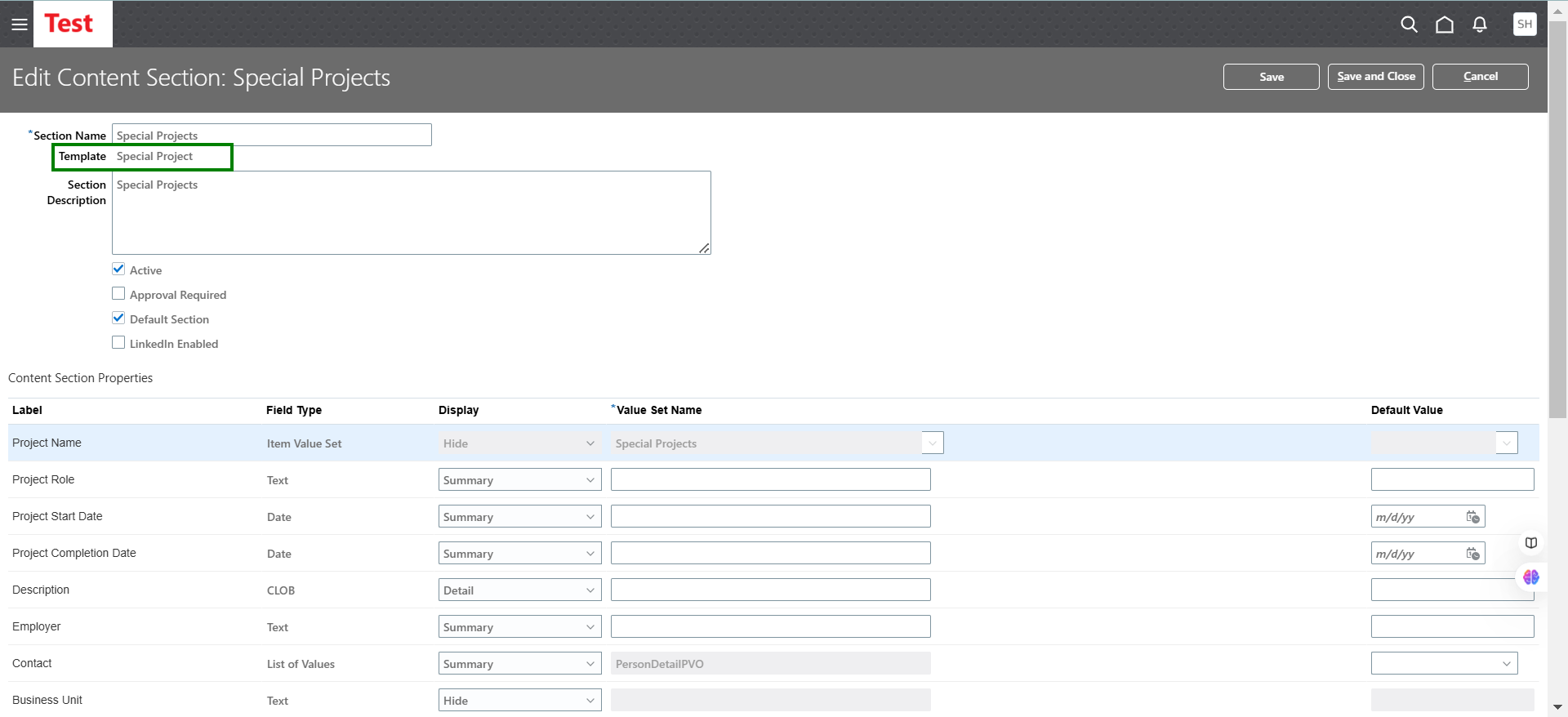 Is There Is Way To Have Hdl Template To Upload Special Project In The Skills And Qualification