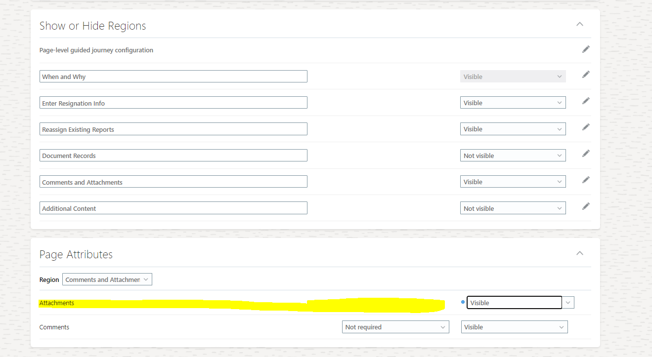 Attachments Mandatory On Employee Resignation — Cloud Customer Connect