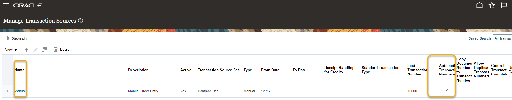 How are receivables transactions automatically numbered if document sequencing rules are NOT set ...