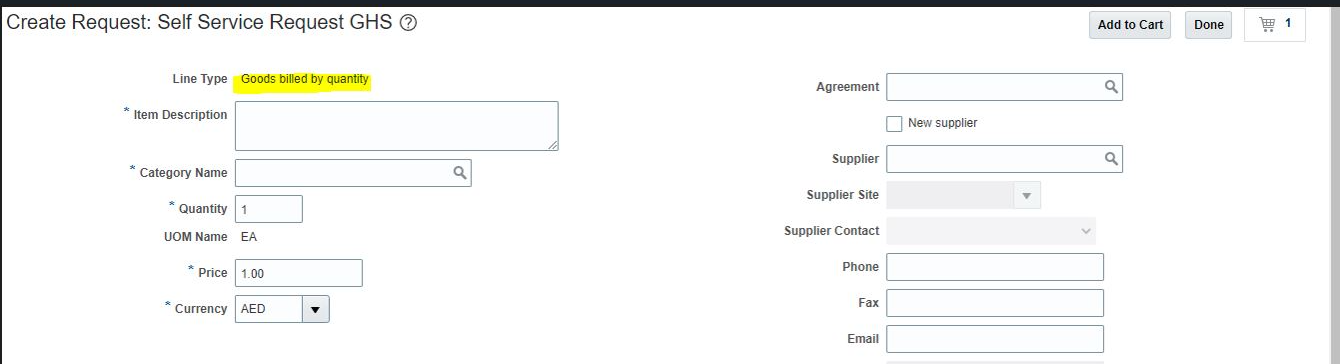 The User Cant Select The Line Type While Creating Requisition — Cloud Customer Connect