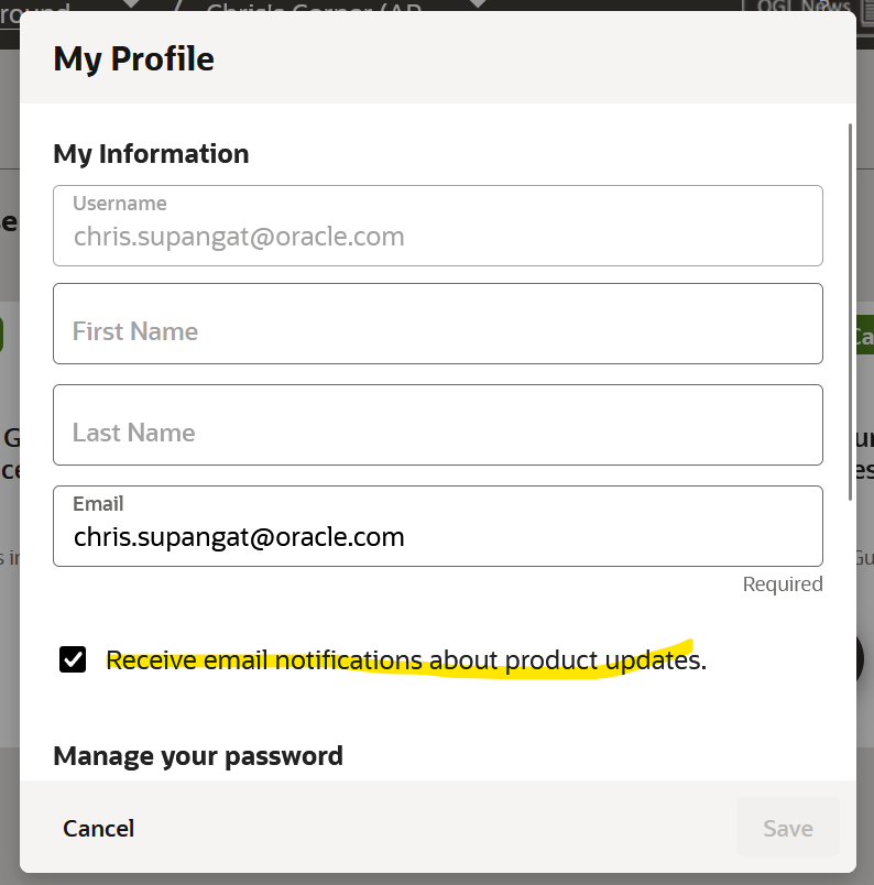 Oracle Guided Learning 24D — Cloud Customer Connect