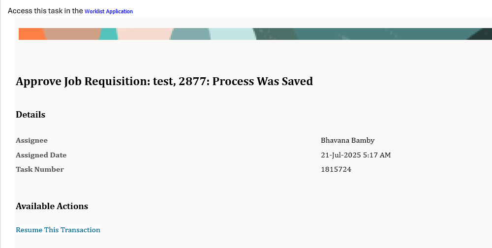 Stopping Job Requisition Approval Notification For Drafted Req — Cloud Customer Connect