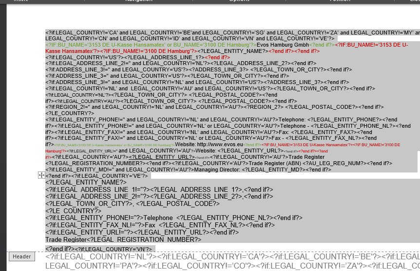 How To View And Modify Code In Header Rtf Template Without Breaking The Output — Cloud Customer 9356