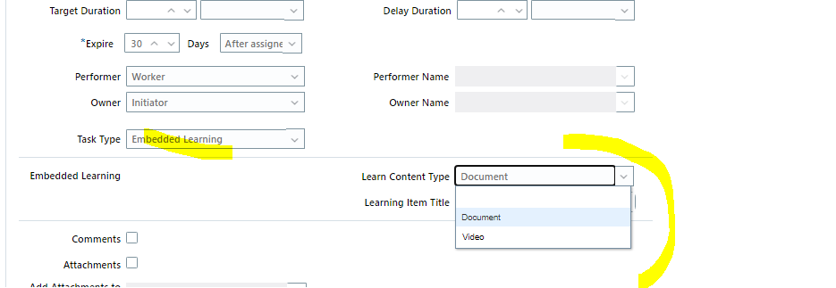 Checklist tasks — Cloud Customer Connect
