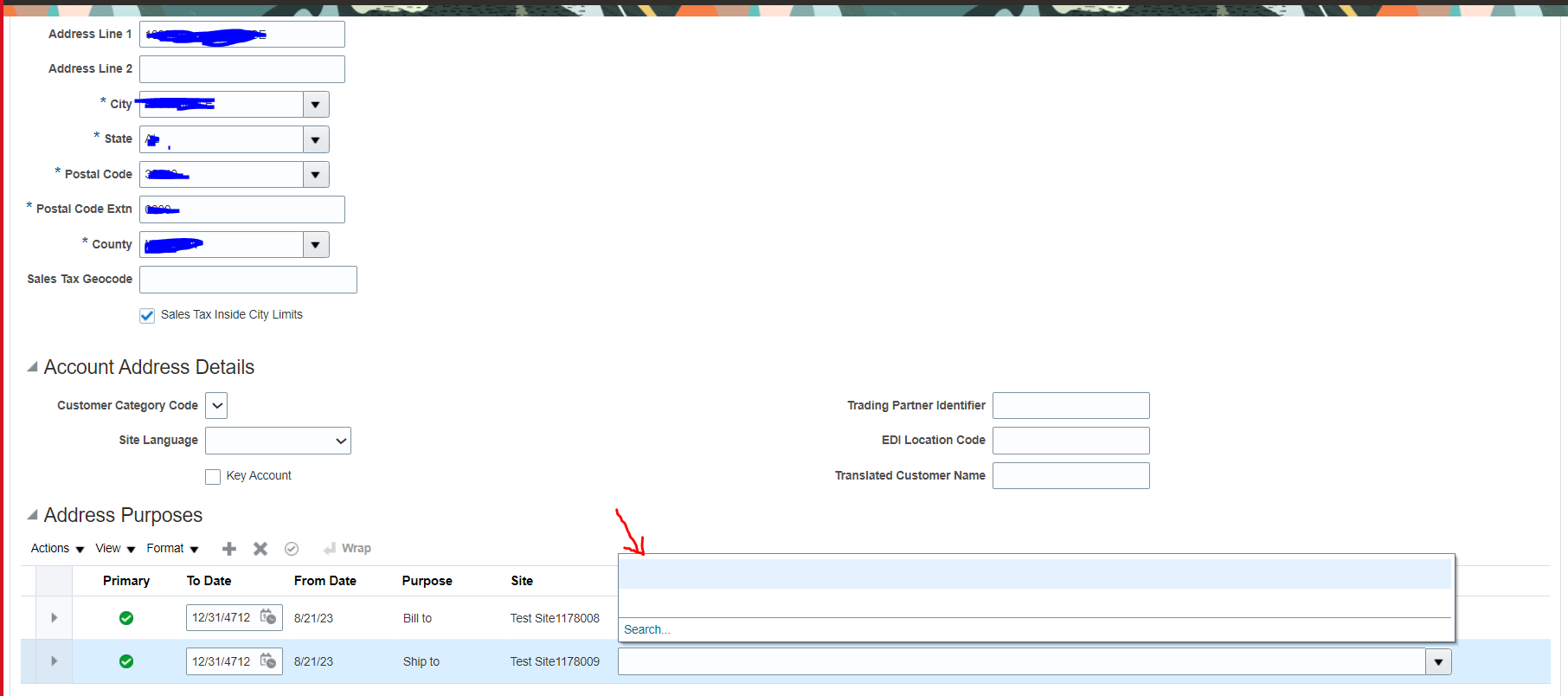 Ship to & Bill to Address not visible for Customers — Cloud Customer ...