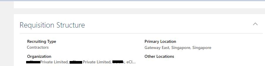 Cannot Edit Requisition Structure Of Posted Requisitions For New Locations — Cloud Customer Connect