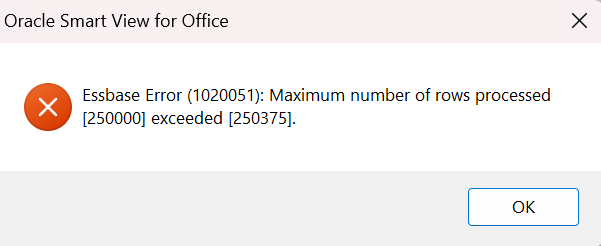 Error While Preparing Trial Variants in SmartView — Cloud Customer Connect