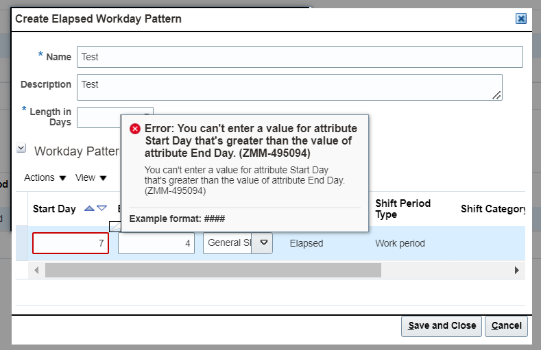 How to create work workday pattern from Sunday to Thursday — Cloud ...
