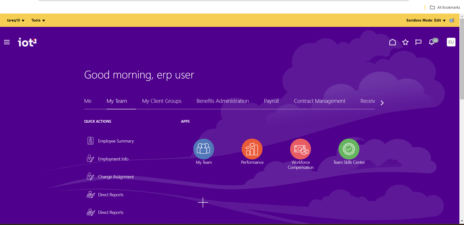 Is There Any Way To Add Section To The Employee Employment Info To Be Available For Line Manager