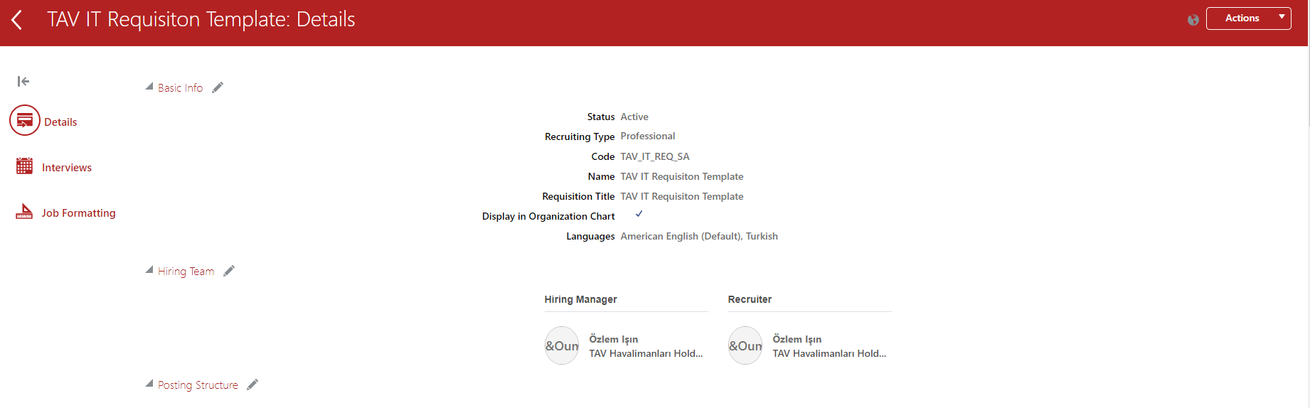 Requisition Templates Not Accessible When Creating A Job Reqisition — Cloud Customer Connect