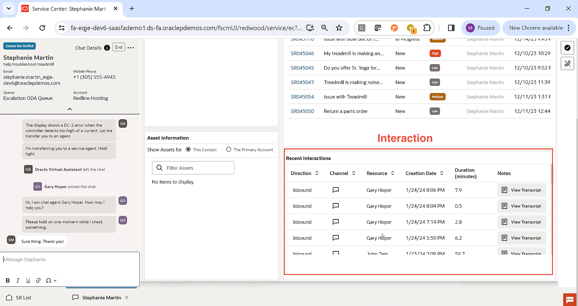 How to leverage UEF client-side library to implicitly create interactions — Cloud Customer Connect