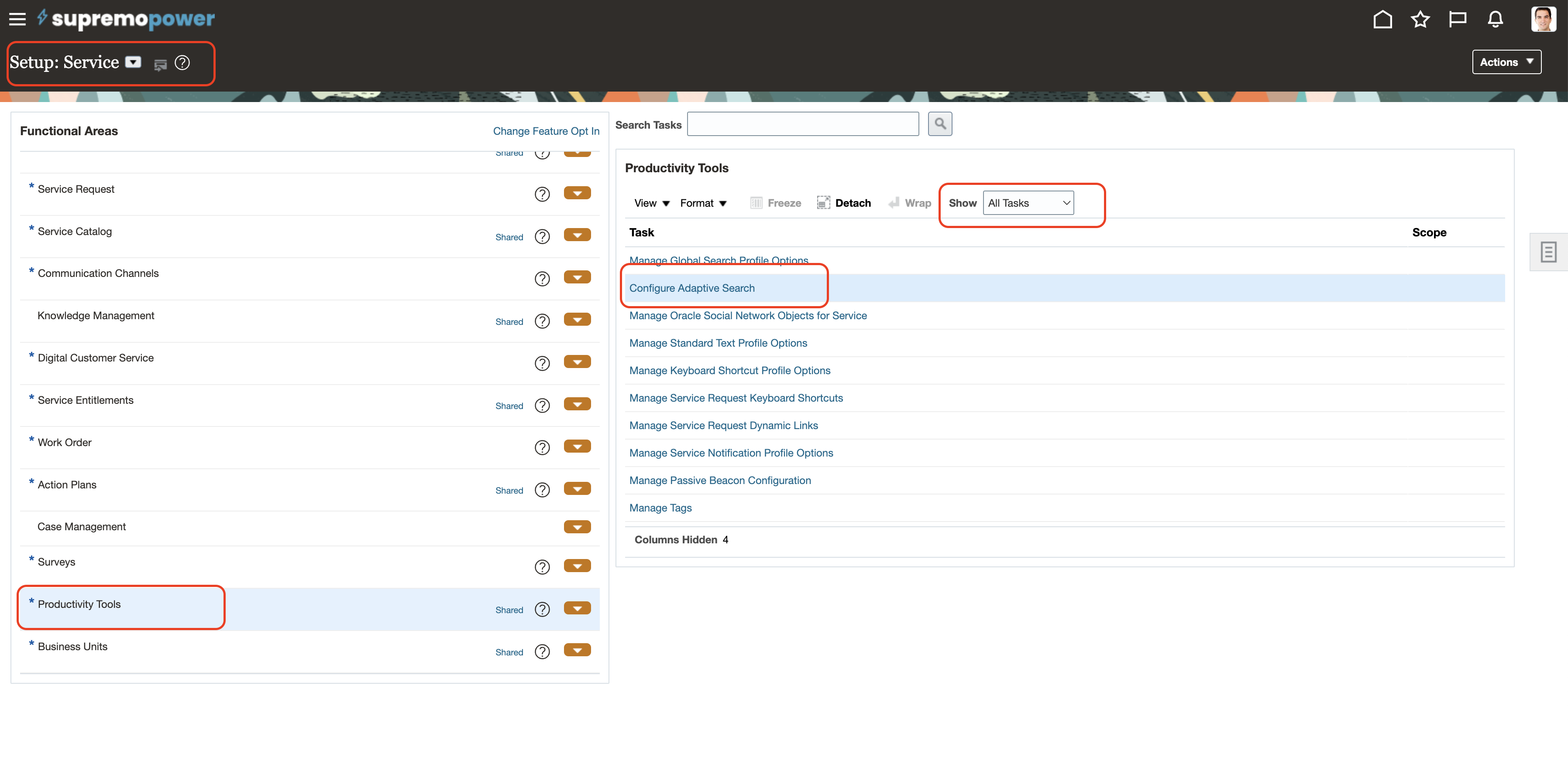How to add custom field(s) to the landing page in Redwood Service Center, Help Desk or Case Mgmt ...