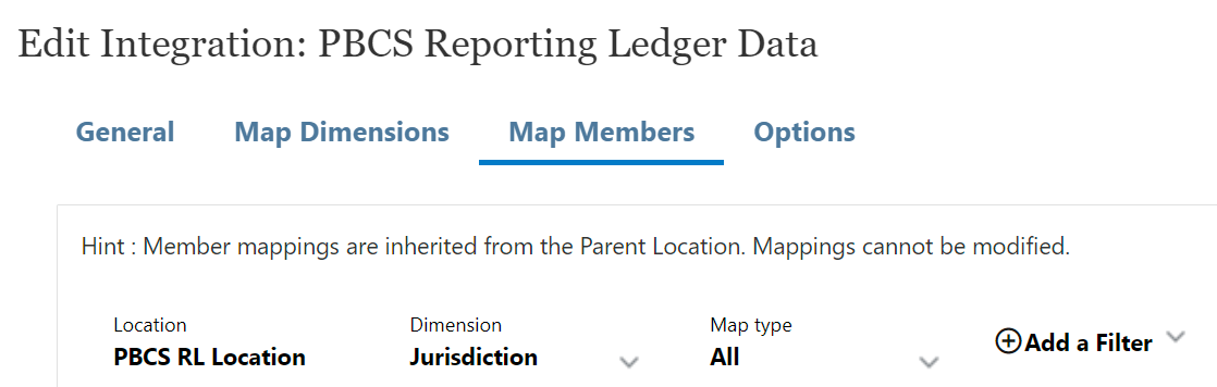 Multiple Trcs Data Integration With Same Epm Source System With Different Map Members — Cloud