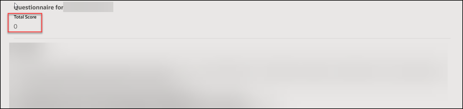 how to hide Total score in performance document — Cloud Customer Connect