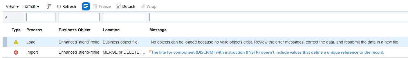 Talent Profile Update Issued By Using Hdl Enhancedtalentprofile Dat — Cloud Customer Connect