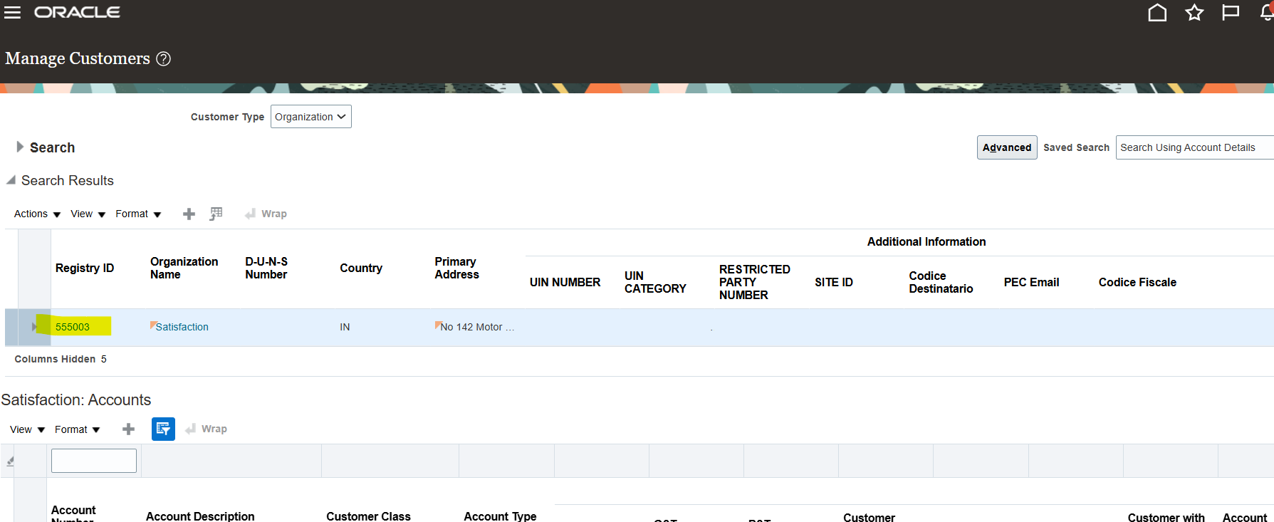How to create profile history at registry level using Oracle API ...
