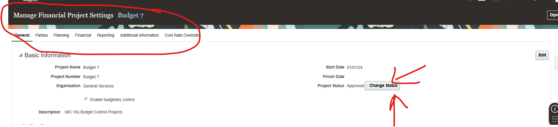 How to enable change status button for project only if user is a project coordinator of project ...