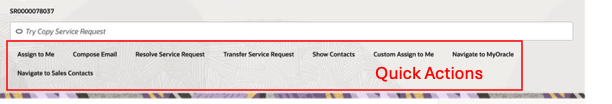 How to Create ‘Quick Action’ Buttons on the Service Request Details Page — Cloud Customer Connect