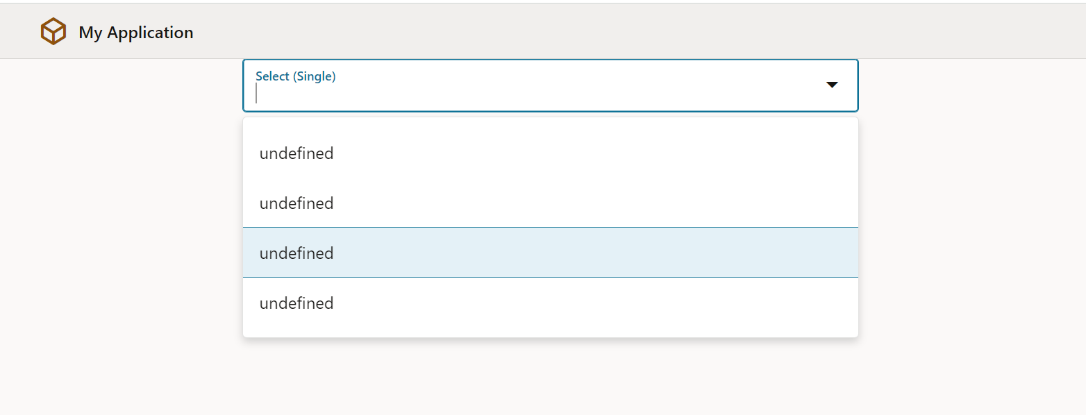 Getting 'undefined' values in select single — Cloud Customer Connect