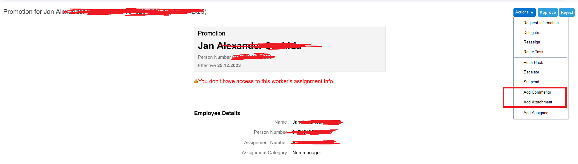 How To Hide Add Comments And Add Attachment Actions In Approval 9814
