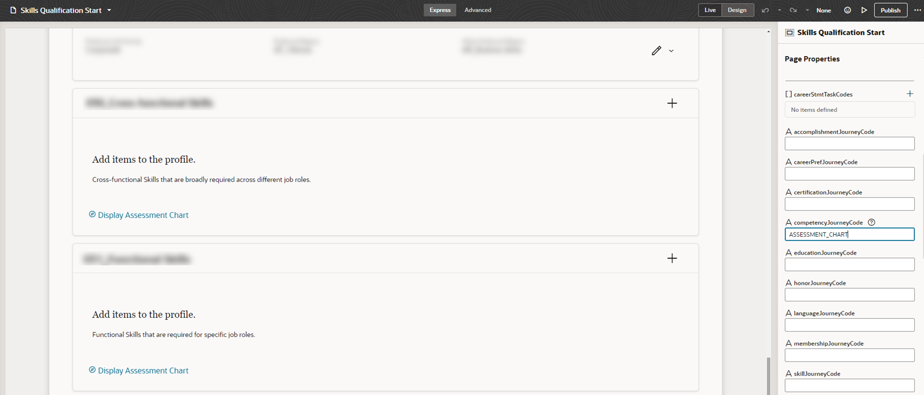 How To Display Guided Journey In A Specific Location In Skills And Qualifications — Cloud