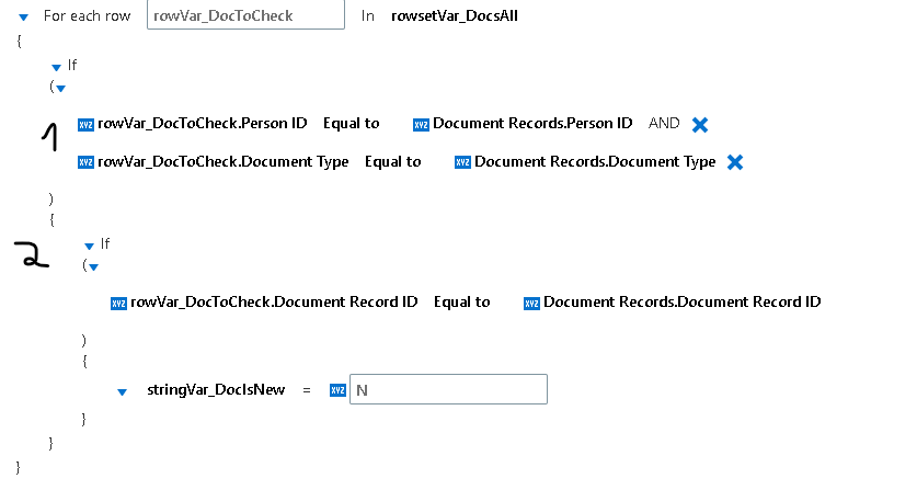 Best pratice for DoR Looping Rule to determine if DoR is new — Cloud Customer Connect