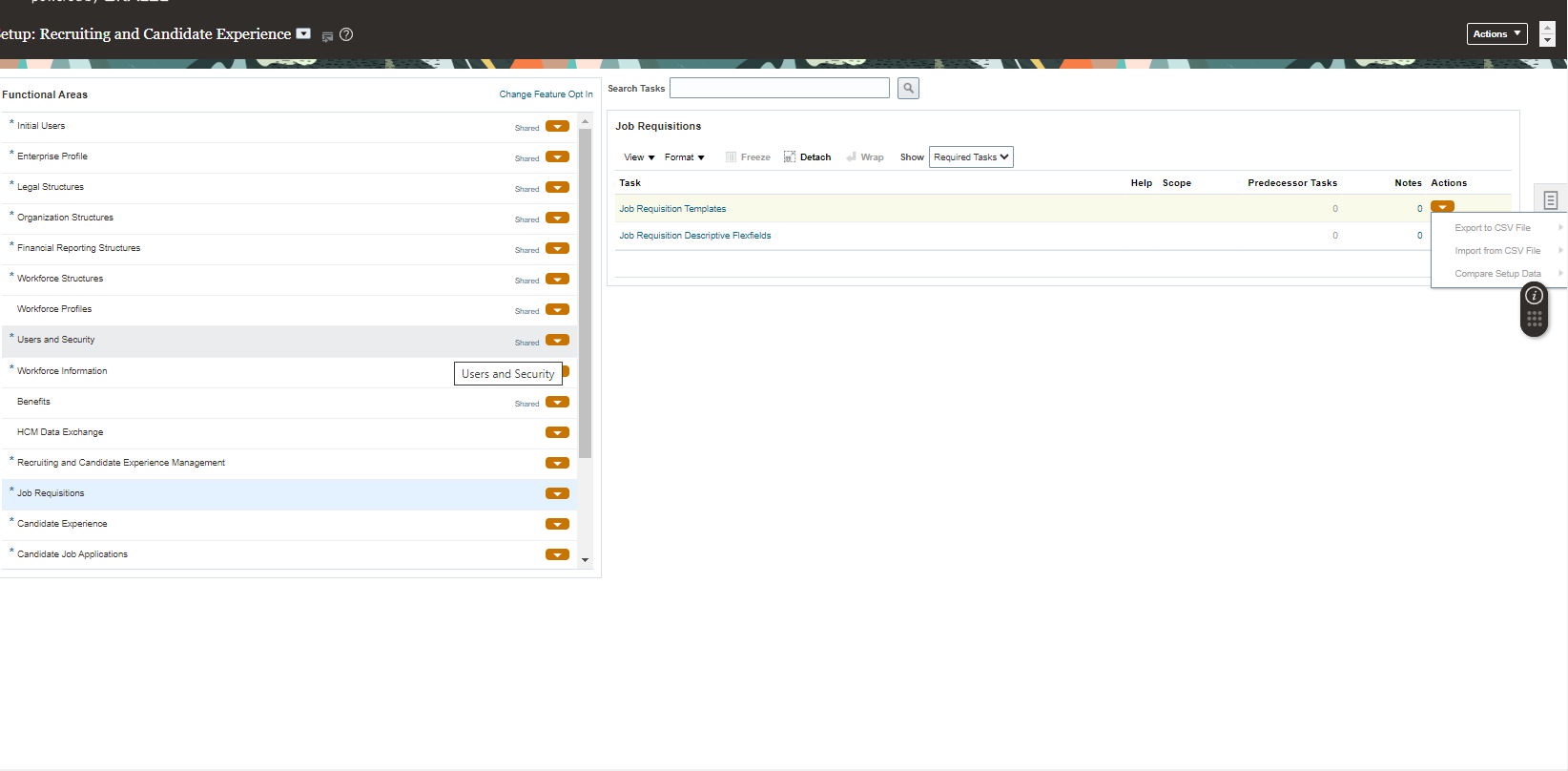 Migrate Job Requisition Template — Cloud Customer Connect