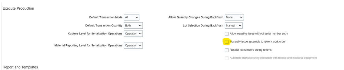 How to Return a released Serial number to a Rework work order with ...