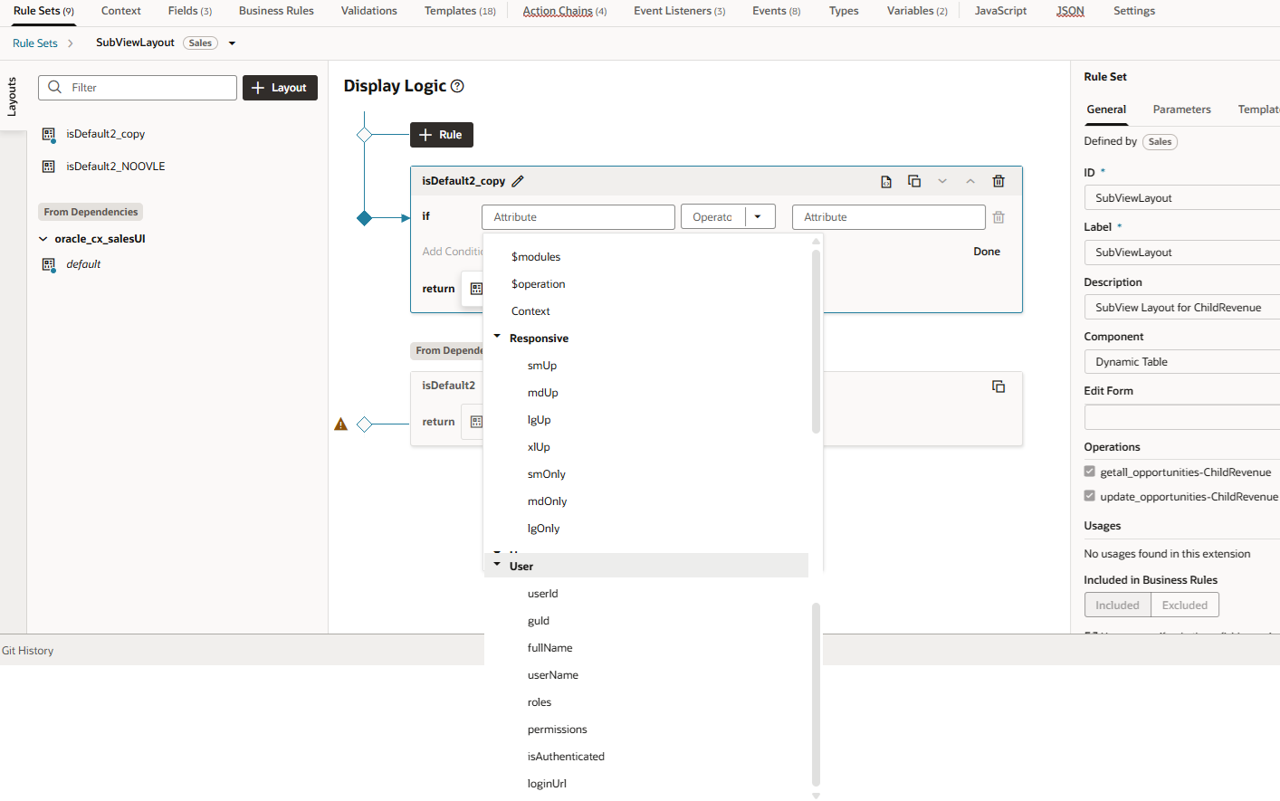 Redwood - Display different child object SubViewLayout based on parent record data — Cloud ...