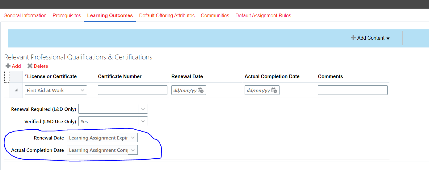 SQL Query or Table to Retrieve Course Outcome Columns (Renewal Date ... SQL Query or Table to Retrieve Course Outcome Columns (Renewal Date ...