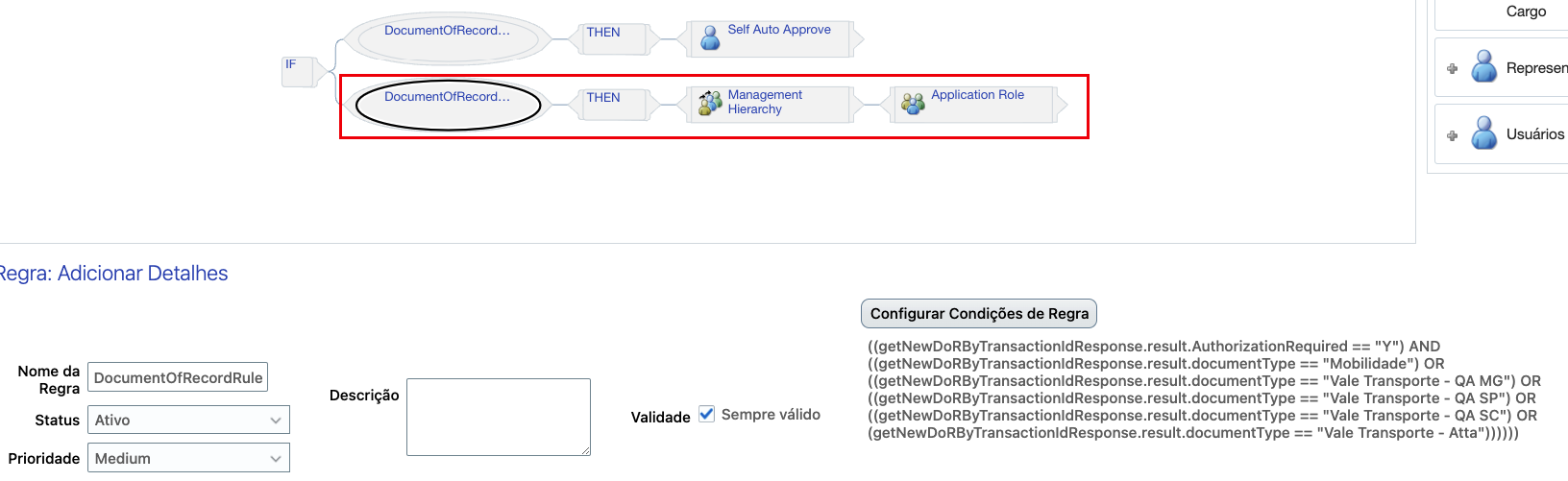 How to create a distinction in two DOR workflows for the same types of ...