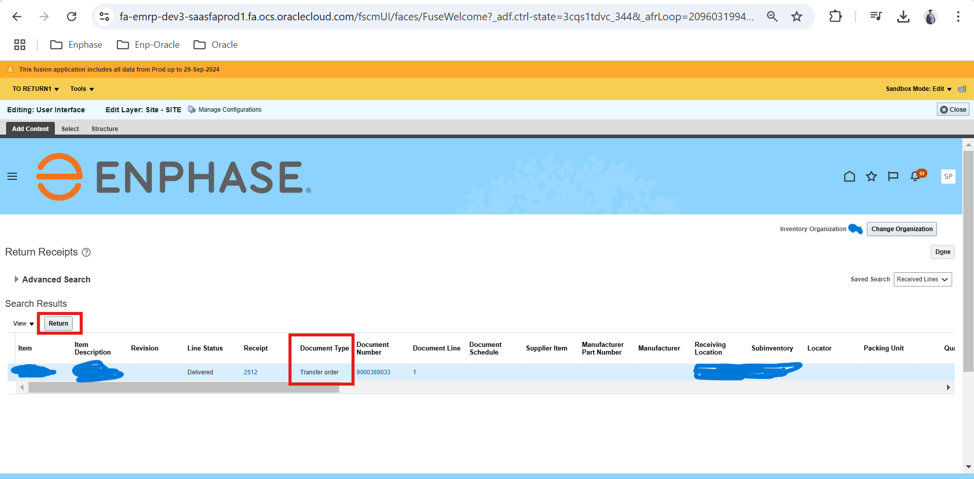 How To Hide Return Button based on Document Type in Return Receipt UI ...