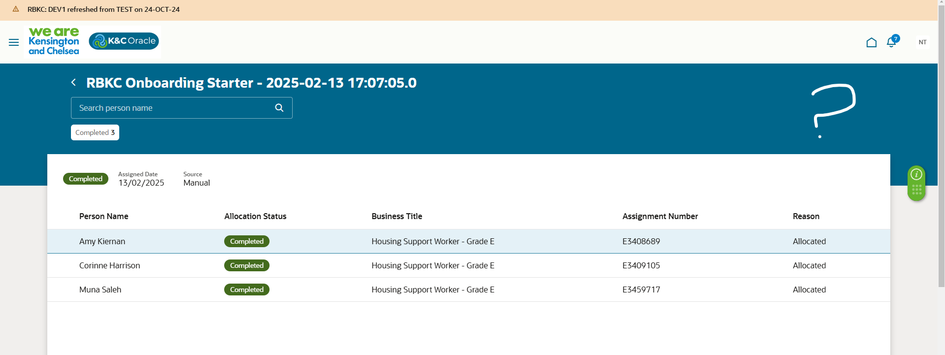 25A Journey response summary button — Cloud Customer Connect