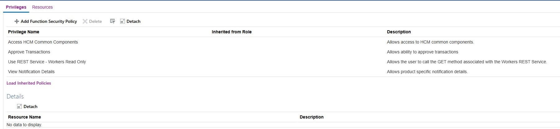 Create a custom role for HCM API with Read Only access to Worker data restricted to one Legal ...