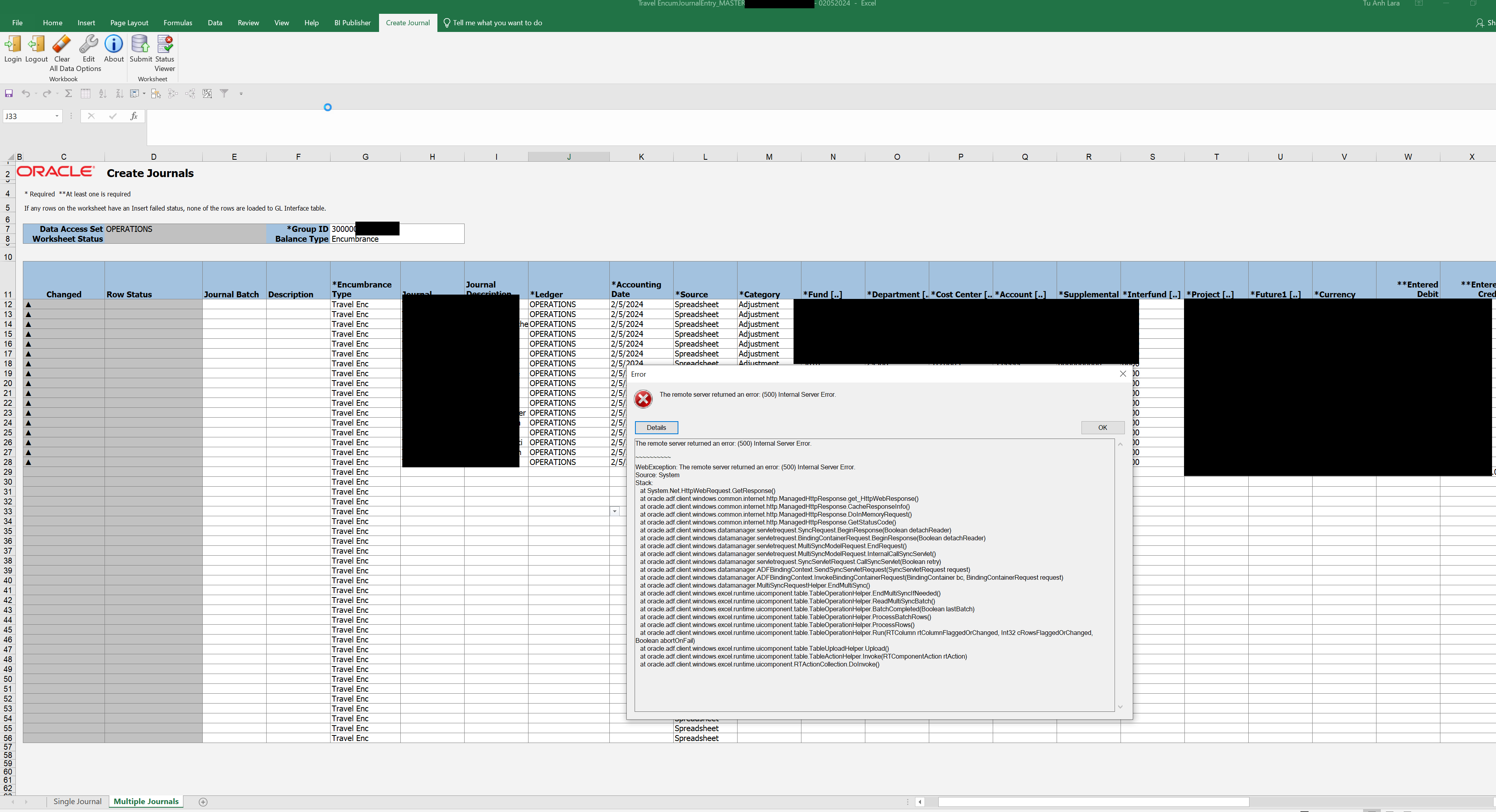 ADFDI Template- The remote server returned an error (500) Internal ... ADFDI Template- The remote server returned an error (500) Internal ...