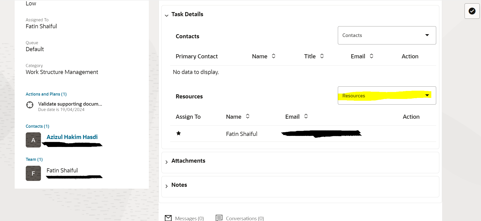Can we add non agent as resources for HR Help Desk Action Plan? — Cloud Customer Connect