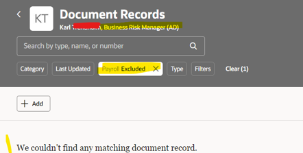 Redwood DoR list shows employee Full Name, Business Title instead of Employee Full Name ...